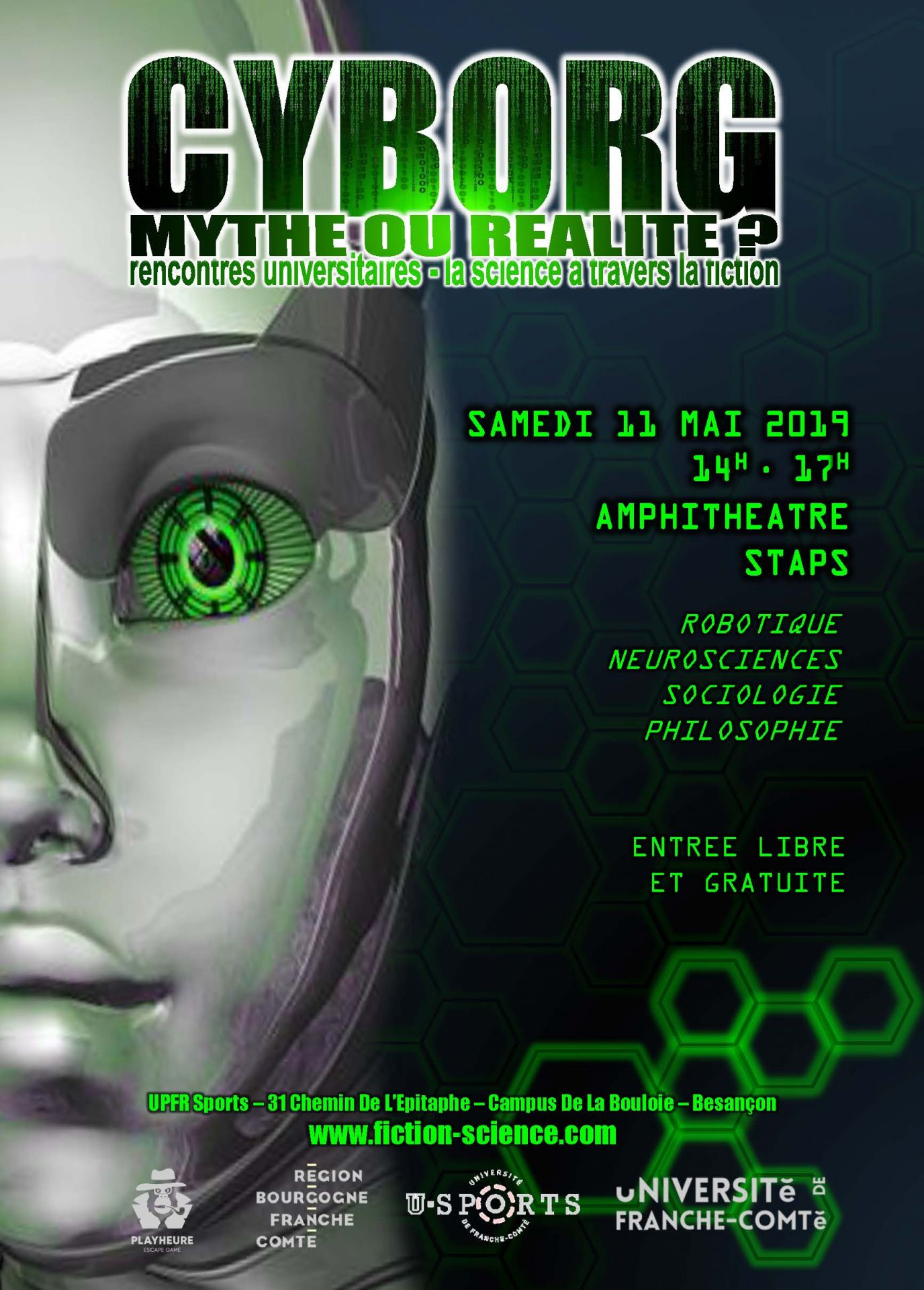 Les cyborgs surgissent à l'UPFR SPORTS ! | L'ACTU de l'Université de ...