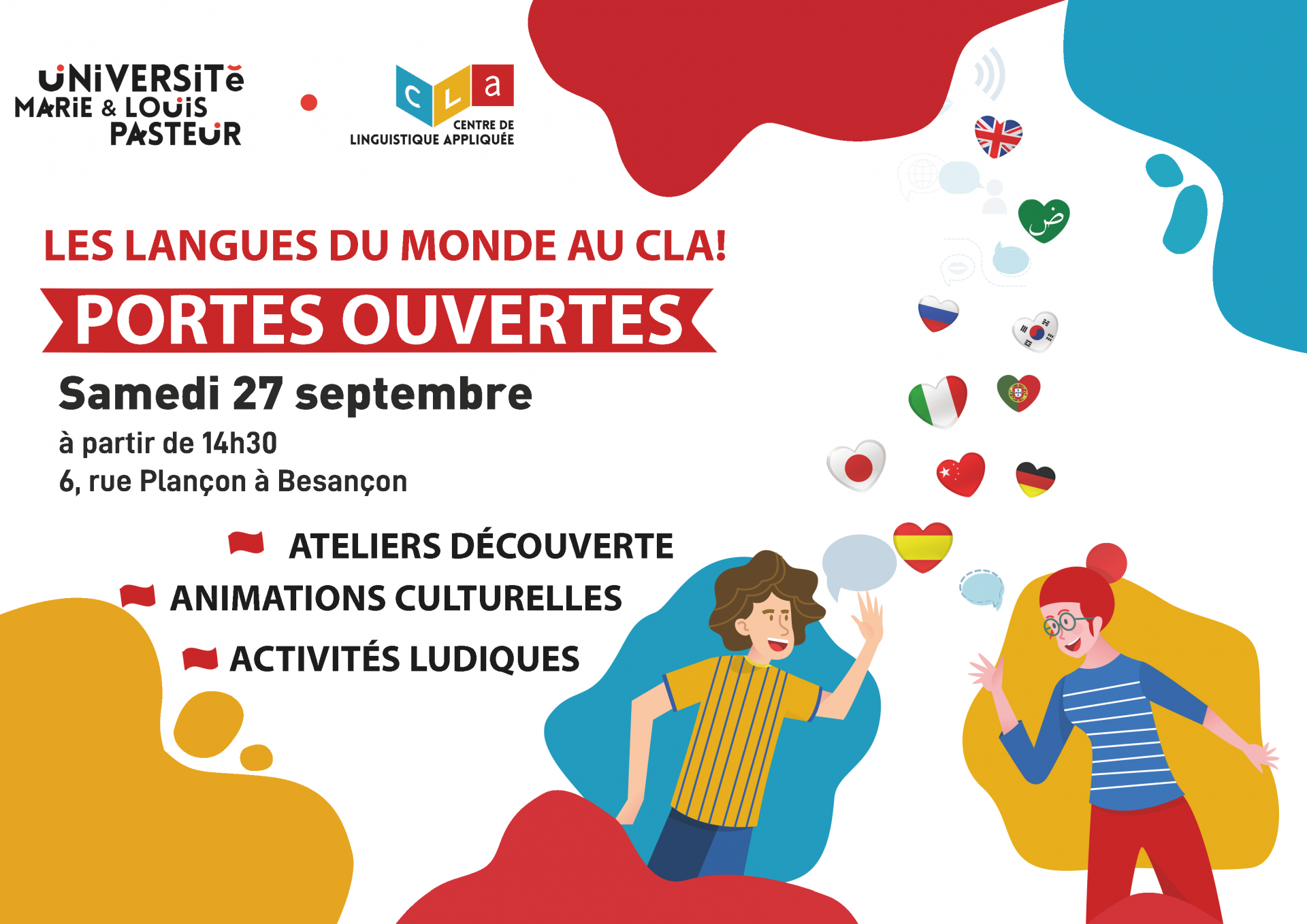 Le Centre de linguistique appliquée vous ouvre ses portes ! Découvrez ...