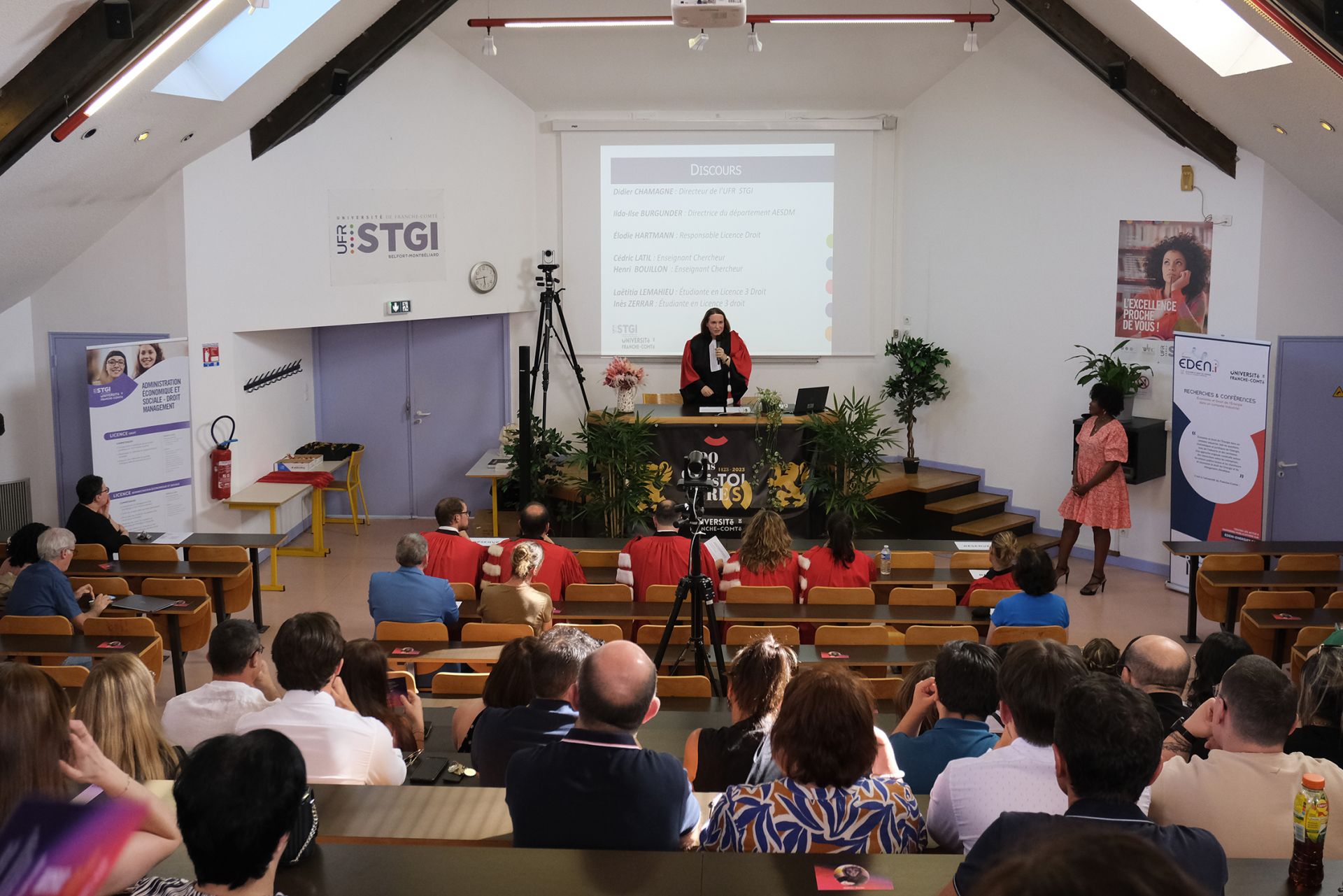 Cérémonie de Remise de diplôme des licences AES-PPPE et Droit à l’UFR ...