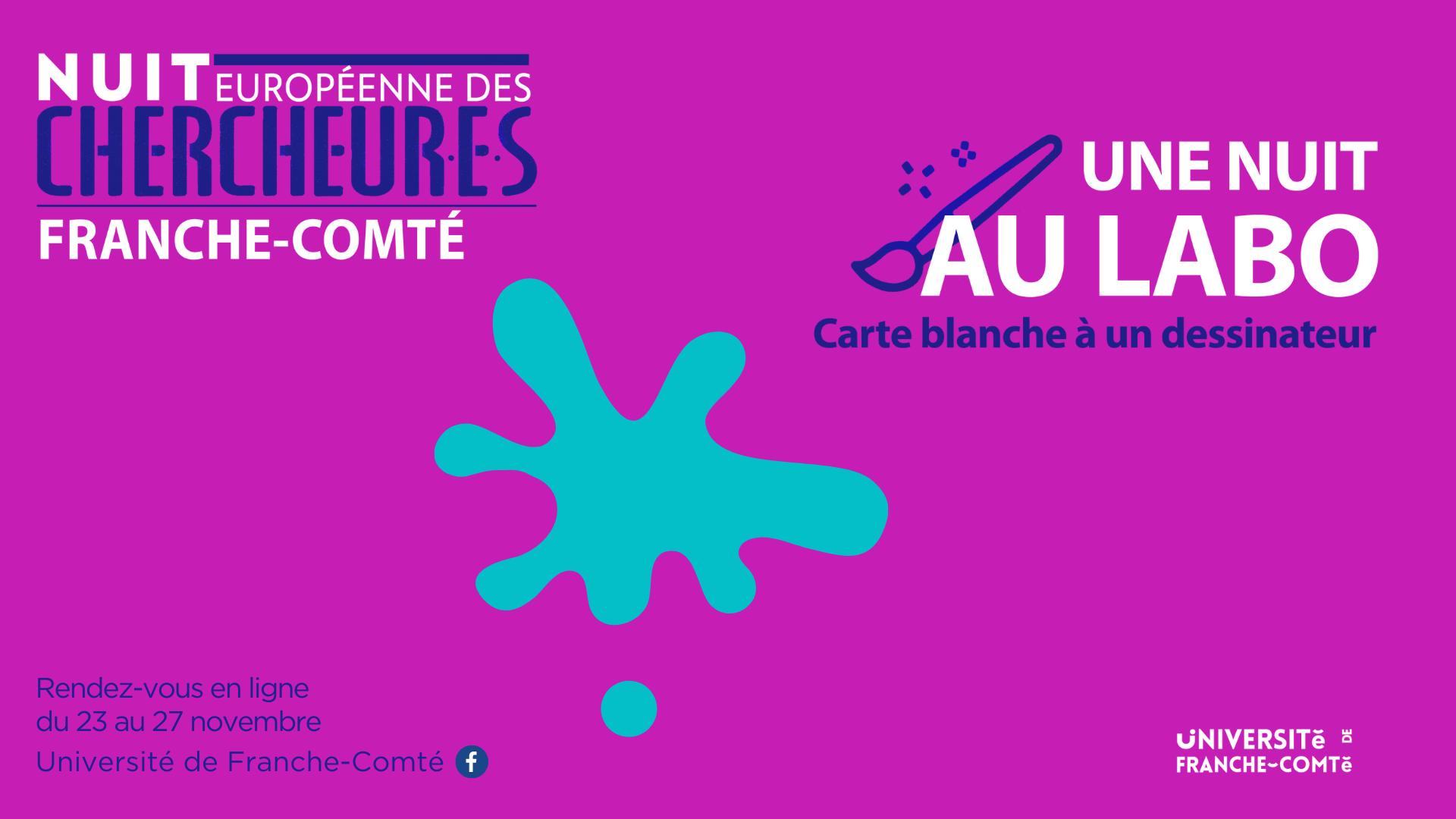 Nuit européenne des chercheur.e.s - Une nuit au labo | L'ACTU de l'Université de Franche-Comté