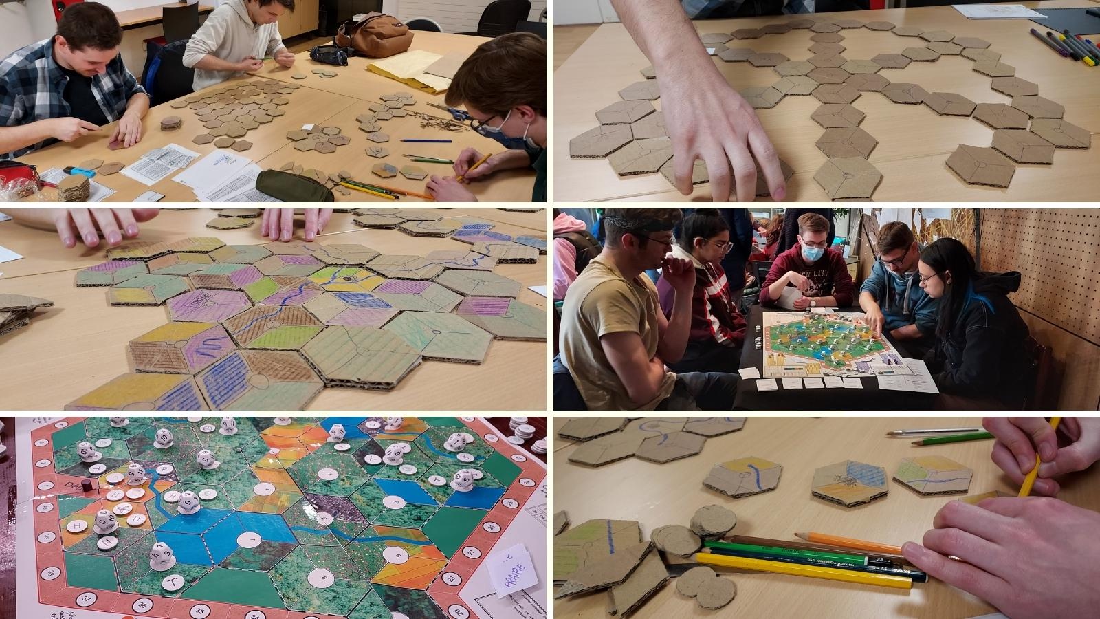 Atelier de pratique artistique : Création d’un jeu de société par des ...