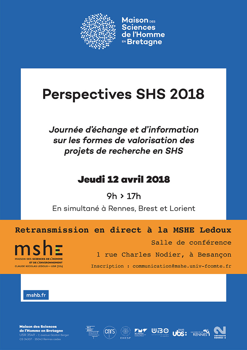 Perspectives SHS 2018 | L'ACTU de l'Université Marie et Louis Pasteur