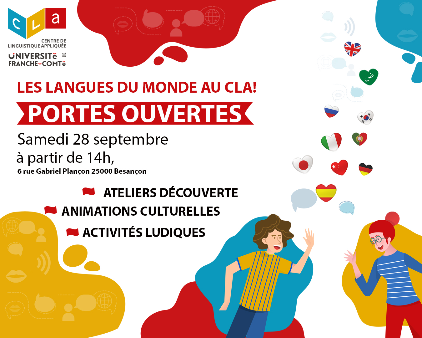 Le Centre de linguistique appliquée vous ouvre ses portes ! Découvrez ...