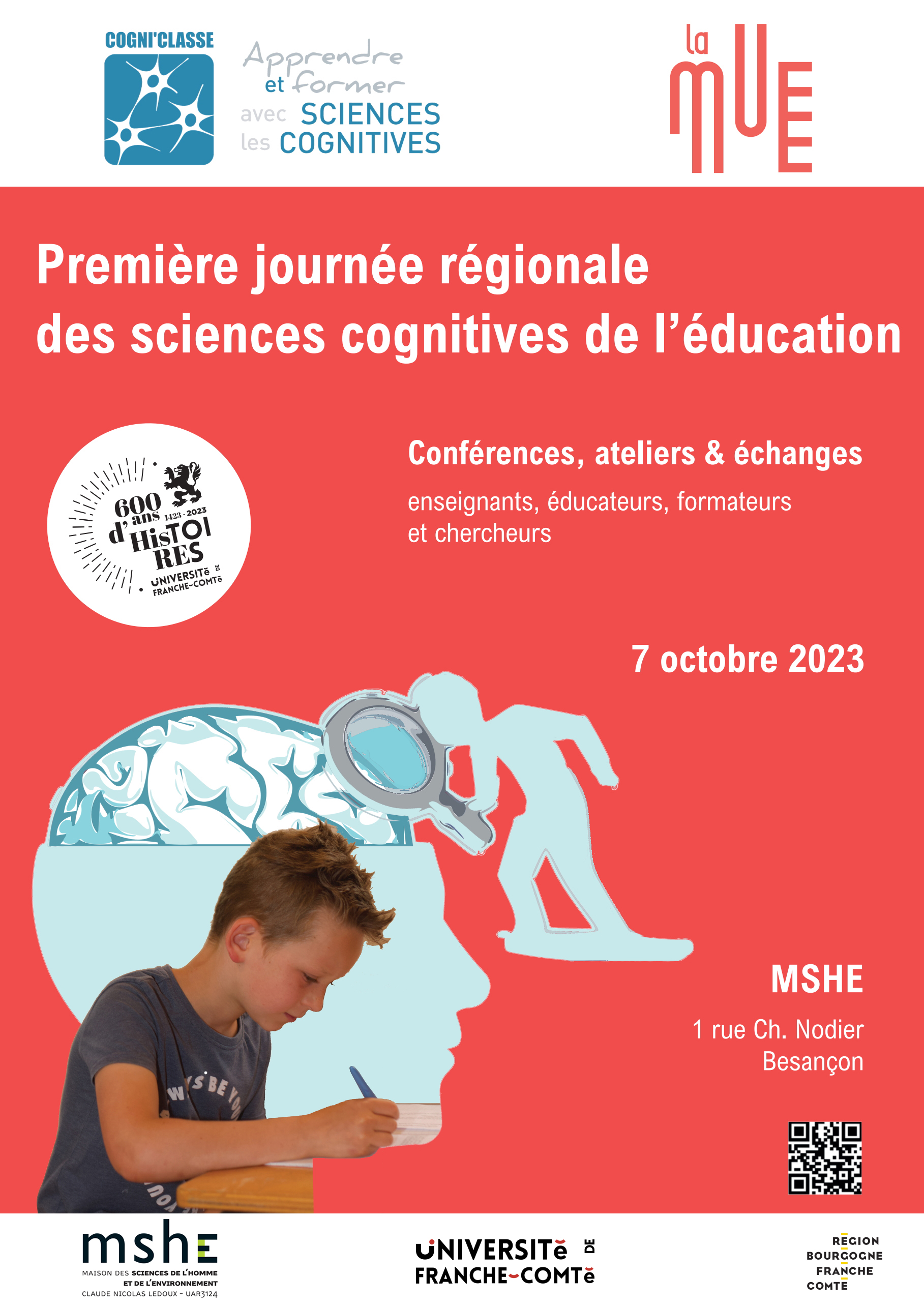 Première journée régionale des sciences cognitives de l'éducation | L'ACTU de l'Université Marie ...